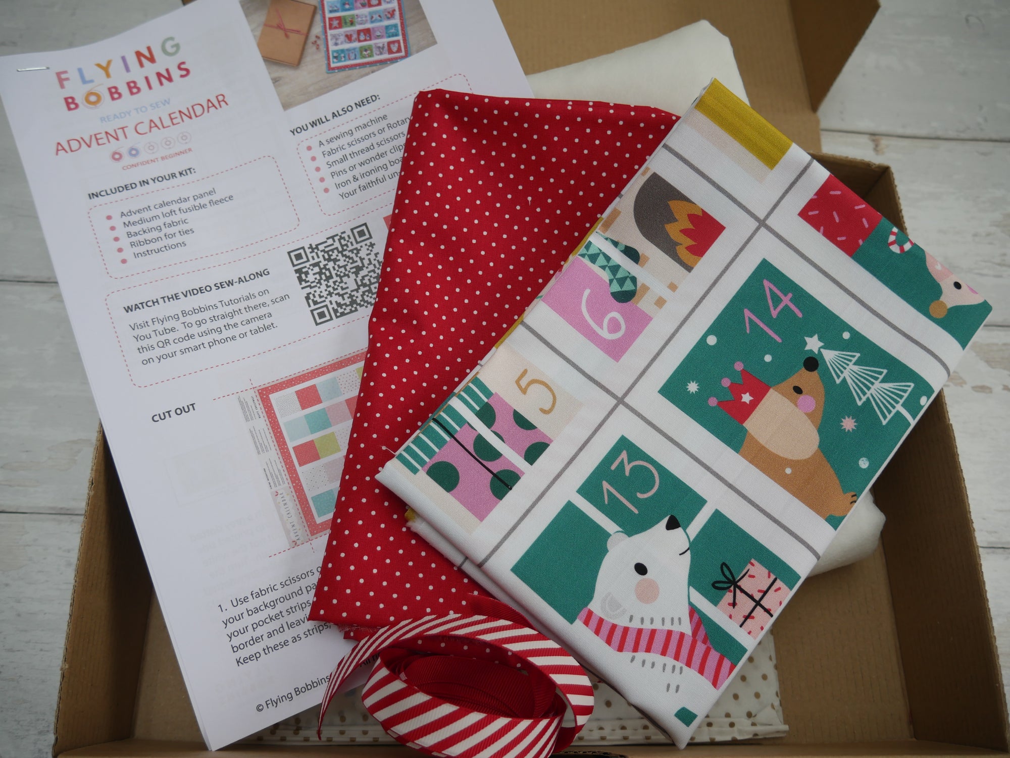 Advent Calendar Kit - Advent House – Flying Bobbins Haberdashery